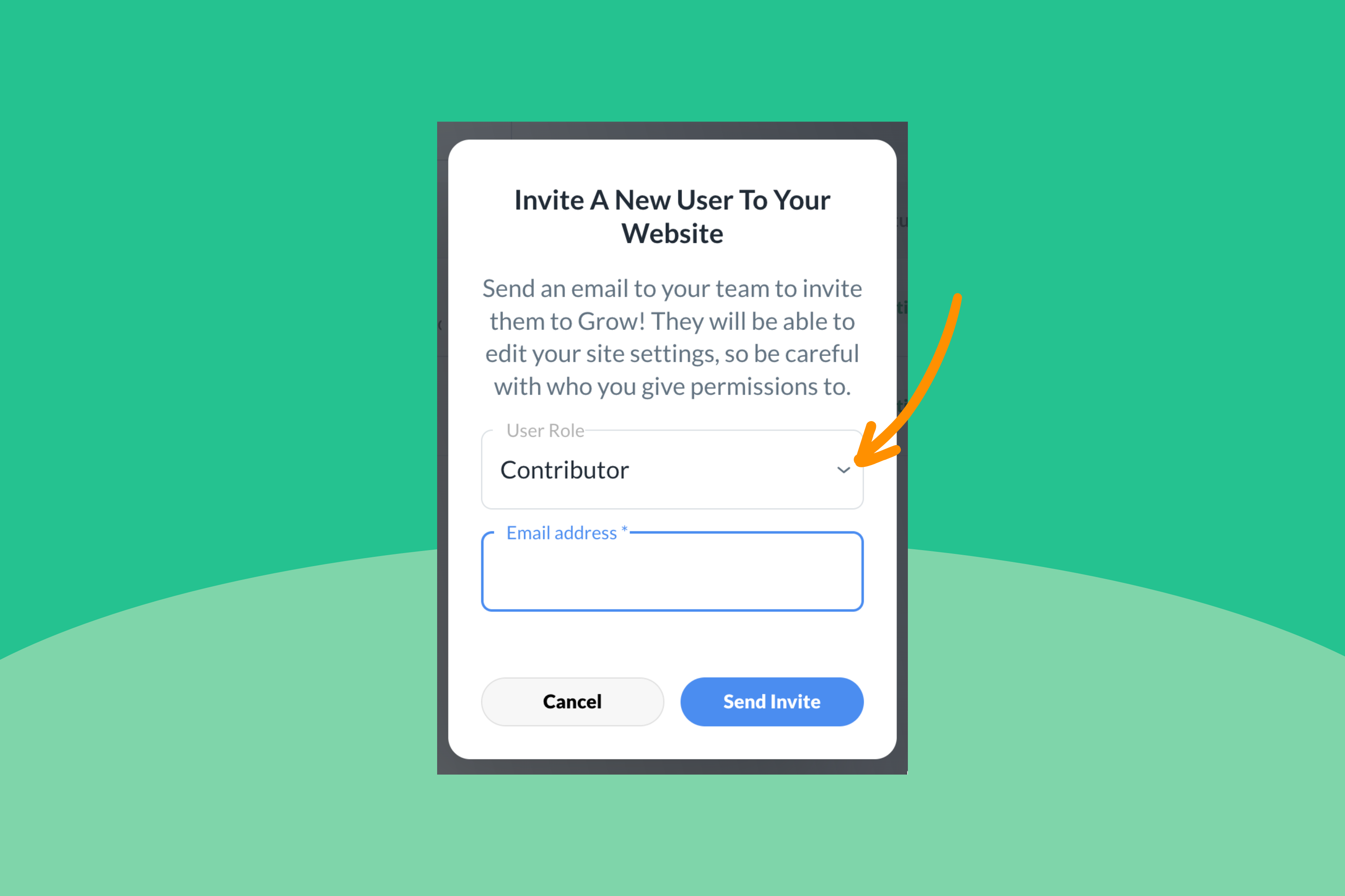User Permissions in the Grow Publisher Portal – Journey