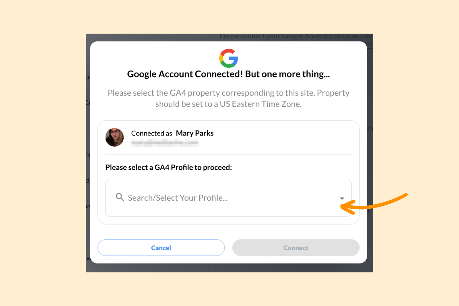 Connecting GA4 to your Grow Publisher Portal – Journey